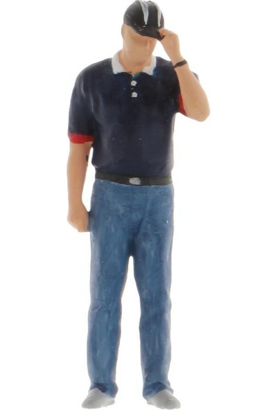 Mini Boyalı Model Insanlar Rakamlar 1:64 S Ölçekli Model Tren Park Sokak Mavi Mini Boyalı Model Insanlar Rakamlar 1:64 S Ölçekli Model Tren Park Sokak Mavi
