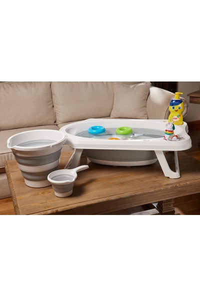 Magıc Katlanır 3'lü Bebek Küveti Seti