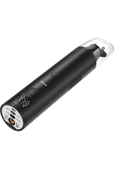 Yasomi 2 In 1 Araç El Süpürgesi ve Pompası (Yasomi Türkiye Garantili )