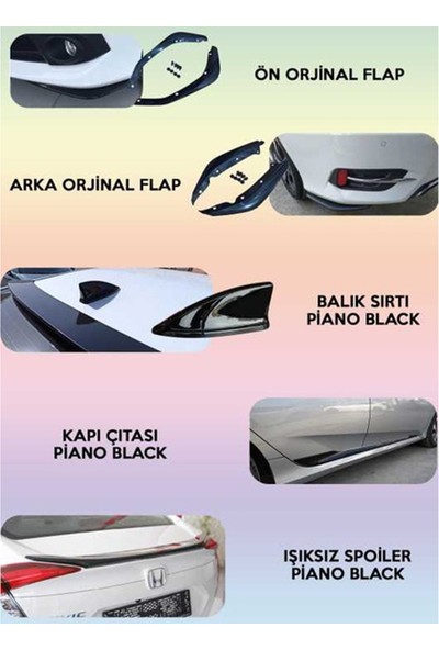 ÇMK Honda Civic Fc5 Spor Paket