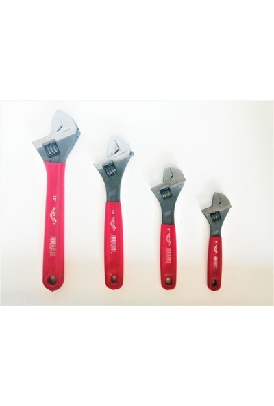Sonmix Kurbağacık Ingiliz Anahtarı Kurbağcık 4'lü Set 6'' 8'' 10'' 12'' Sonmix Kurbağacık Ingiliz Anahtarı Kurbağcık 4'lü Set 6'' 8'' 10'' 12''