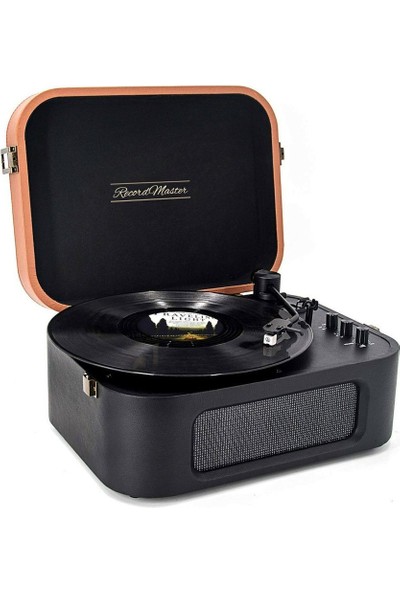 Record Master TT270 Bluetooth Özellikli Pikap (Siyah)