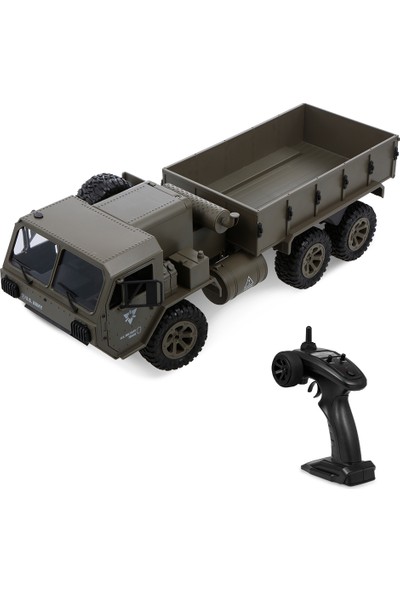 Fayee 1/12 Rc 6WD 2.4 Ghz Askeri Kamyon Ordu Kamyon