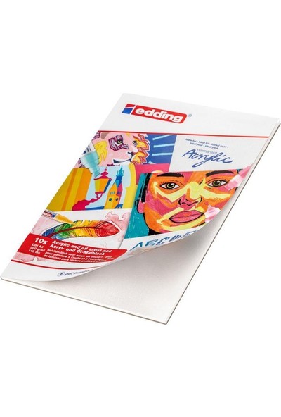 Sanatsal Hobi Edding Akrilik ve Yağlı Boya Bloğu 300 gr A4 10 Yp Sanatsal Hobi Edding Akrilik ve Yağlı Boya Bloğu 300 gr A4 10 Yp