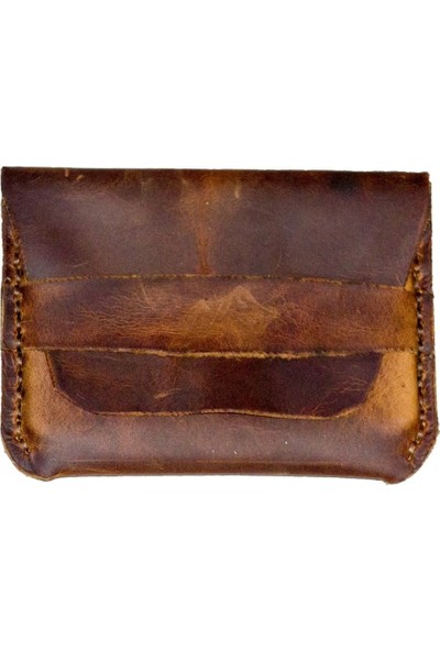 Craft And Luna Deri Kartlık Cortez Taba