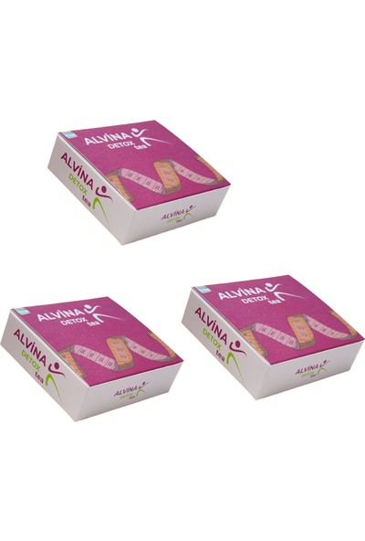 Alvina Detox Tea (3AYLIK Kullanım)