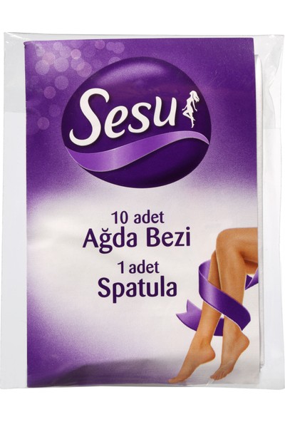 Sesu Ağda Bezi 10 Adet Sesu Ağda Bezi 10 Adet