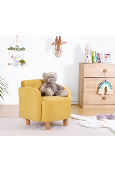 Lorence Home Volie Çocuk Koltuğu Sarı Lorence Home Volie Çocuk Koltuğu Sarı