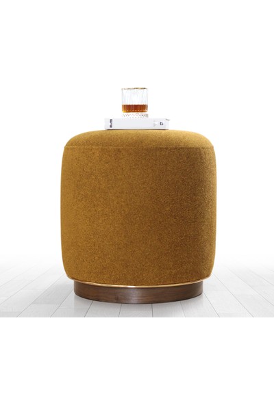 Lorence Home Zeone Puf - Zeytin Sarısı Lorence Home Zeone Puf - Zeytin Sarısı