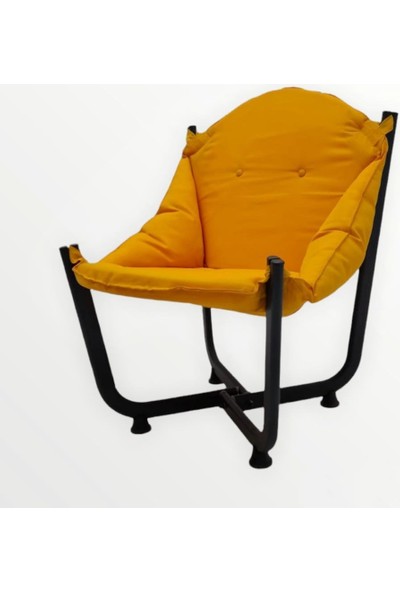 Neo Eko Room Sarı Dış Mekan Bahçe Koltuğu
