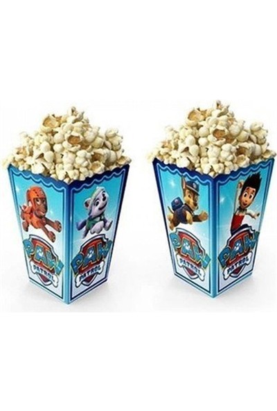 İpek Böceği Paw Patrol Mısır Kutusu 8 Adet