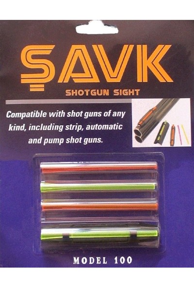 Şavk Shotgun Sight 100 Mıknatıslı Fosforlu Arpacık Şavk Shotgun Sight 100 Mıknatıslı Fosforlu Arpacık