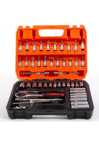 Stahlkraft STH5170 1/4 Cırcırlı Lokma Anahtar Takımı Bits Uç Seti 53 Parça Stahlkraft STH5170 1/4 Cırcırlı Lokma Anahtar Takımı Bits Uç Seti 53 Parça