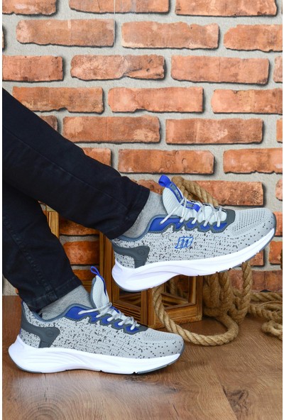 Mp 221-2387MR Gri Yürüyüş Koşu Erkek Spor Ayakkabı