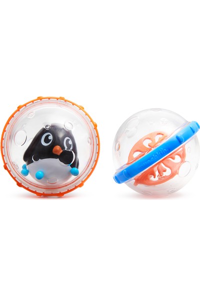 Munchkin Suda Batmayan Banyo Oyuncakları 2'li Set Penguen Munchkin Suda Batmayan Banyo Oyuncakları 2'li Set Penguen