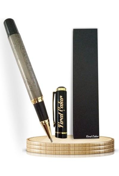 Biomak Istanbul Figürü Kabartmalı Kutulu İmza Kalemi Biomak Istanbul Figürü Kabartmalı Kutulu İmza Kalemi