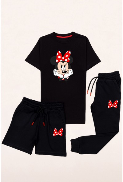 Trendypassion Mickey 3'lü Çocuk Eşofman Takımı Trendypassion Mickey 3'lü Çocuk Eşofman Takımı