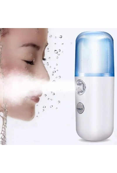 Buharlı Dezenfektan Püskürtücü Hava Nemlendirici Gözenek Açıcı Cilt Nemlendirici - 15CM