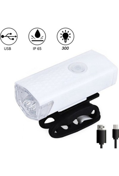 Larimar 300 Lümen 3 Mod USB Şarj Edilebilir LED Bisiklet Far Ön Işık Larimar 300 Lümen 3 Mod USB Şarj Edilebilir LED Bisiklet Far Ön Işık