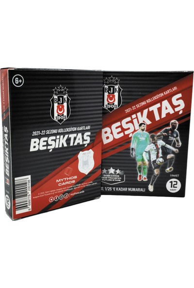Beşiktaş Lisanslı Oyuncu Kartları (2021/22 Sezonu)