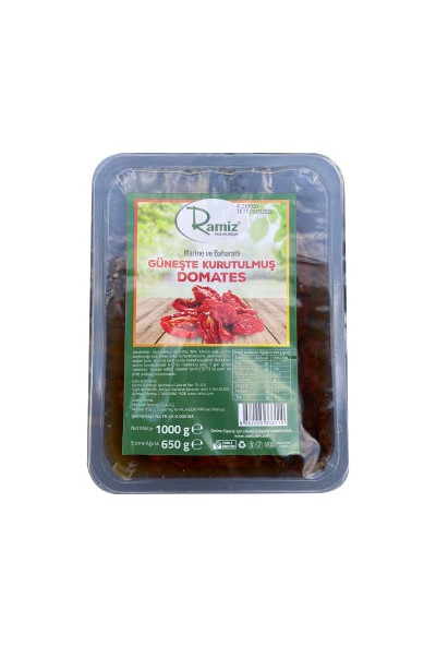 Ramiz Güneşte Kurutulmuş Domates 1 kg Ramiz Güneşte Kurutulmuş Domates 1 kg