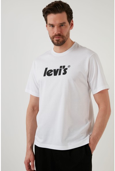 Levi's Baskılı Relaxed Fit Bisiklet Yaka Pamuk T Shirt Erkek T Shirt A2082 Levi's Baskılı Relaxed Fit Bisiklet Yaka Pamuk T Shirt Erkek T Shirt A2082