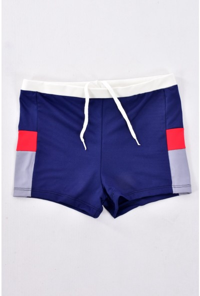 Pemilo Erkek Çocuk 352 Kenar Detaylı Mayo Kırmızı-Gri Pemilo Erkek Çocuk 352 Kenar Detaylı Mayo Kırmızı-Gri