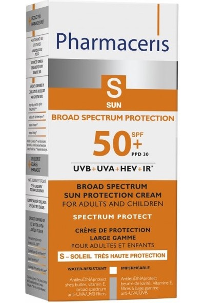 Pharmaceris Broad Spectrum Sun Protection Cream Spf 50+ Uvb Pharmaceris Broad Spectrum Sun Protection Cream Spf 50+ Uvb