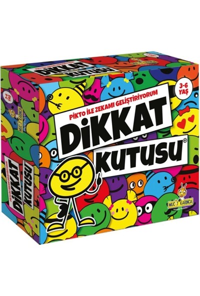 Dikkat Kutusu 3-6 Yaş – Pikto Ile Zekamı Geliştiriyorum Dikkat Kutusu 3-6 Yaş – Pikto Ile Zekamı Geliştiriyorum