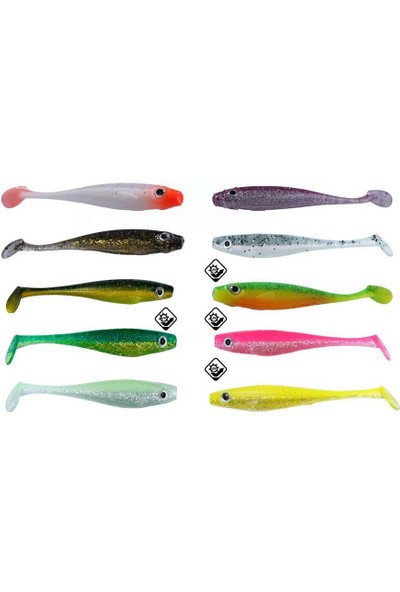 Fujin Shady 10CM Silikon Balık Fujin Shady 10CM Silikon Balık