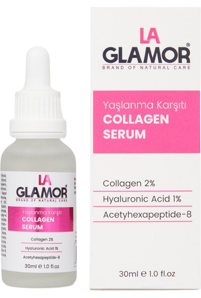 Laglamor Yaşlanma ve Kırışıklık Karşıtı (Collagen 2% Hyaluronic Acıd 1% Acetyhexapeptıde-8) Kolajen Serum 30 ml Laglamor Yaşlanma ve Kırışıklık Karşıtı (Collagen 2% Hyaluronic Acıd 1% Acetyhexapeptıde-8) Kolajen Serum 30 ml