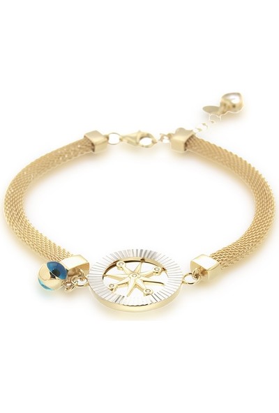 14 Ayar Pusula Altın Bileklik 14 Ayar Pusula Altın Bileklik