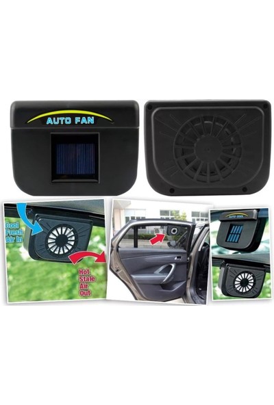 Auto Cool Güneş Enerjisiyle Çalışan Araç Içi Soğutucu Auto Cool Güneş Enerjisiyle Çalışan Araç Içi Soğutucu