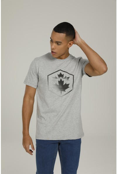 Lumberjack CT1323 Ames 2fx Gri Erkek T-Shirt Lumberjack CT1323 Ames 2fx Gri Erkek T-Shirt