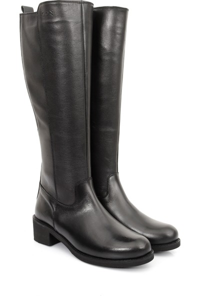 Chevrolet Gönderi(R) Hakiki Deri Yuvarlak Burun Kauçuk Taban Topuklu Fermuarlı Kadın Günlük Çizme 46578 Chevrolet Gönderi(R) Hakiki Deri Yuvarlak Burun Kauçuk Taban Topuklu Fermuarlı Kadın Günlük Çizme 46578