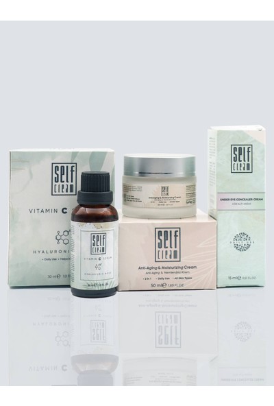 Self Cream Cilt Bakım Seti Self Cream Cilt Bakım Seti