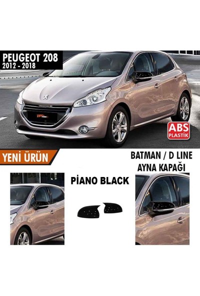 Boostzone Peugeot 208 2012-2018 Batman Yarasa Ayna Kapağı Sinyalli Piano Black Boostzone Peugeot 208 2012-2018 Batman Yarasa Ayna Kapağı Sinyalli Piano Black