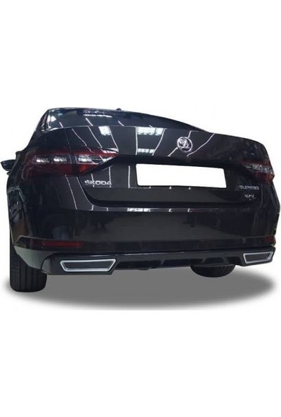 Psd Skoda Superb Mk3 2015 - 2019 Difüzör Plastik Boyasız Psd Skoda Superb Mk3 2015 - 2019 Difüzör Plastik Boyasız