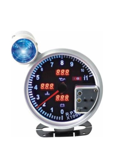 Boostzone 5″ Dijital Devir Gösterge Saati Işıklı Boostzone 5″ Dijital Devir Gösterge Saati Işıklı