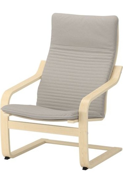 Moye Store Poang Tekli Koltuk, Knisa Açık Bej-Huş