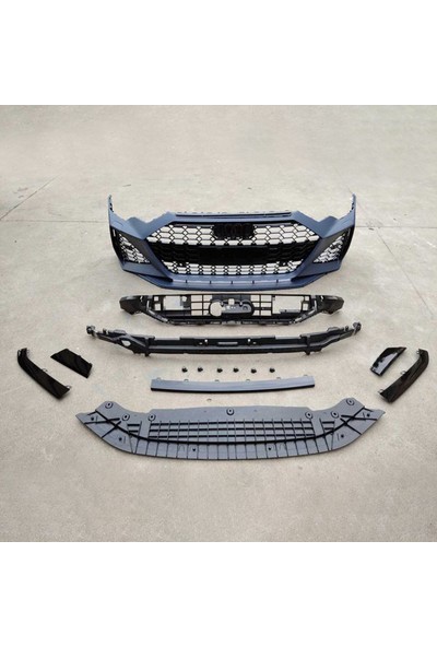 Çmk Audi A6 2019-2021 Rs6 Ön Tampon Panjur Seti Çmk Audi A6 2019-2021 Rs6 Ön Tampon Panjur Seti