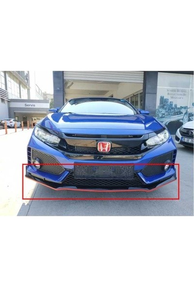 Çmk Honda Civic Fc5 2016-2021 Type-R Ön Lip Çmk Honda Civic Fc5 2016-2021 Type-R Ön Lip