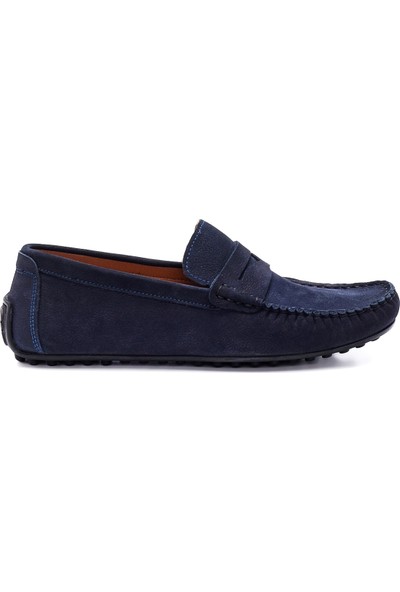 Derimod Erkek Deri Nubuk Loafer Derimod Erkek Deri Nubuk Loafer