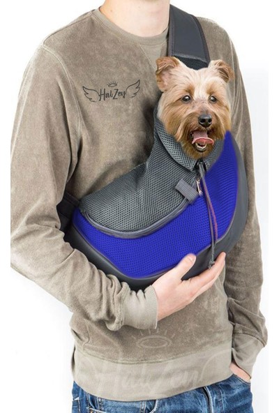 Halzey Omuz Askılı Kedi Taşıma Çantası Nefes Alabilir Terletmez Kumaş - Sıvı Sızdırmaz Alt Taban Kedi Taşıma Omuz Askılı