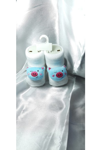 İki Kalp Butik Ikikalp Butik Bebek Figürlü Çıngıraklı Patik Çorap İki Kalp Butik Ikikalp Butik Bebek Figürlü Çıngıraklı Patik Çorap