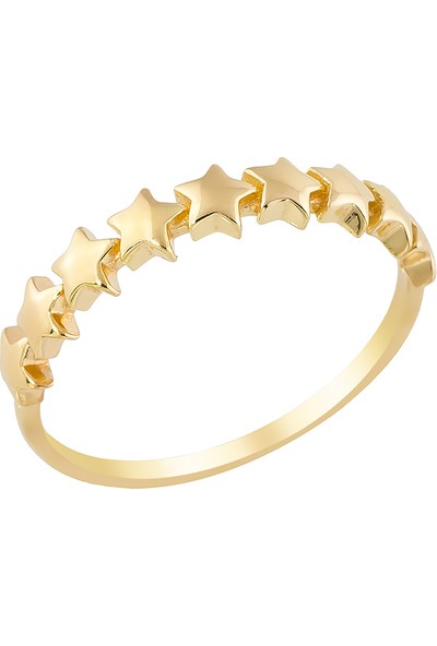 Narla Jewellery 8 Ayar Yıldızlı Yüzük