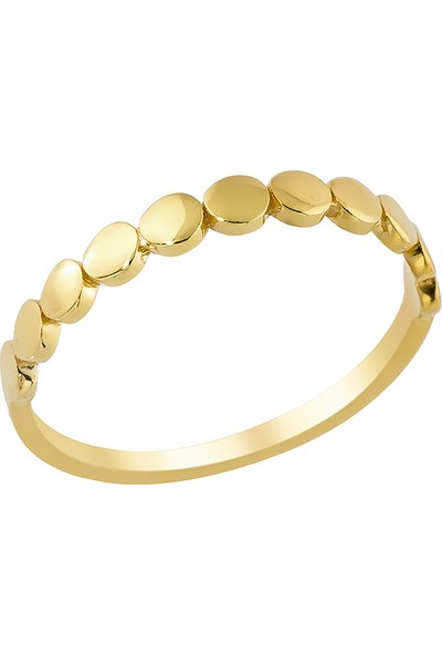 Narla Jewellery 8 Ayar Yuvarlak Yüzük V2