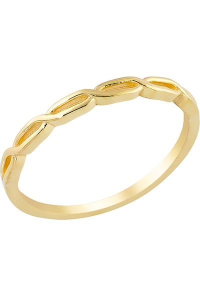 Narla Jewellery 8 Ayar Delikli Yüzük