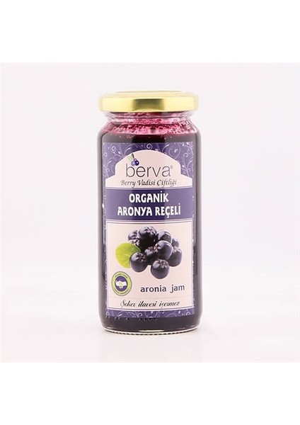 Organik Aronya Reçeli Şeker Ilavesiz 260 gr Berva Fiyatı