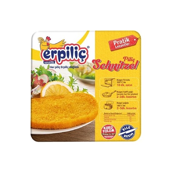 Erpiliç Piliç Şinitzel (300 G) Fiyatı - Taksit Seçenekleri
